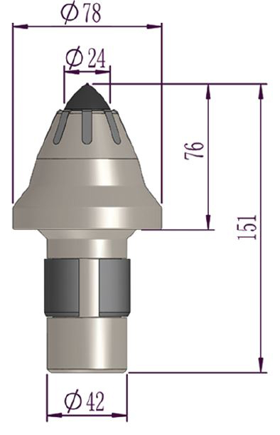 PDC-CONICAL BITS | Drilling Bits